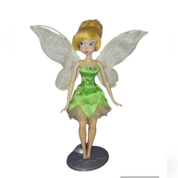 Disney | Toys | 1 Disney Store Tinkerbell Fluttering Wings Doll Rare ...
